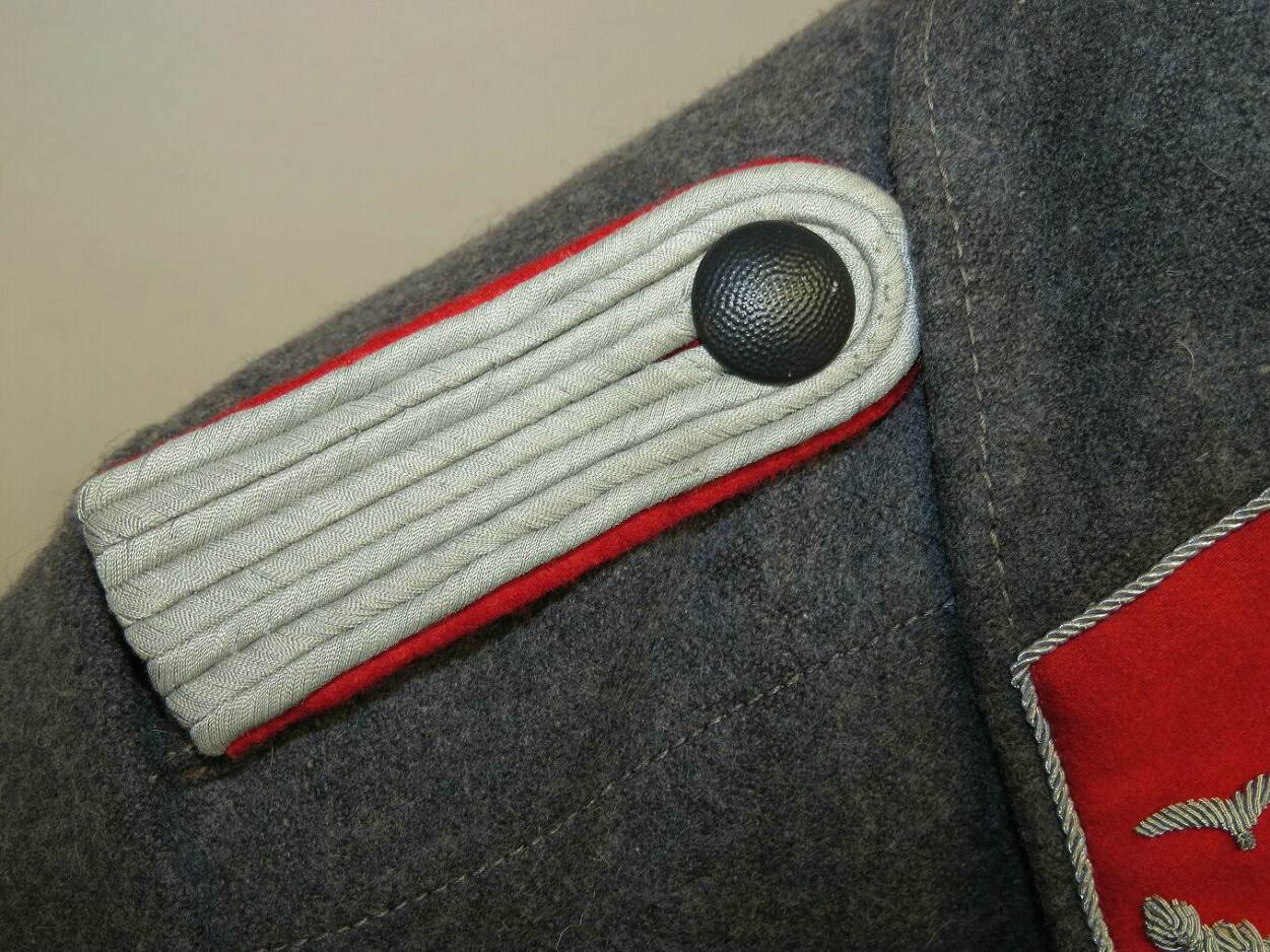 Luftwaffe FLAK lieutenant tunic with KRIM shield award.