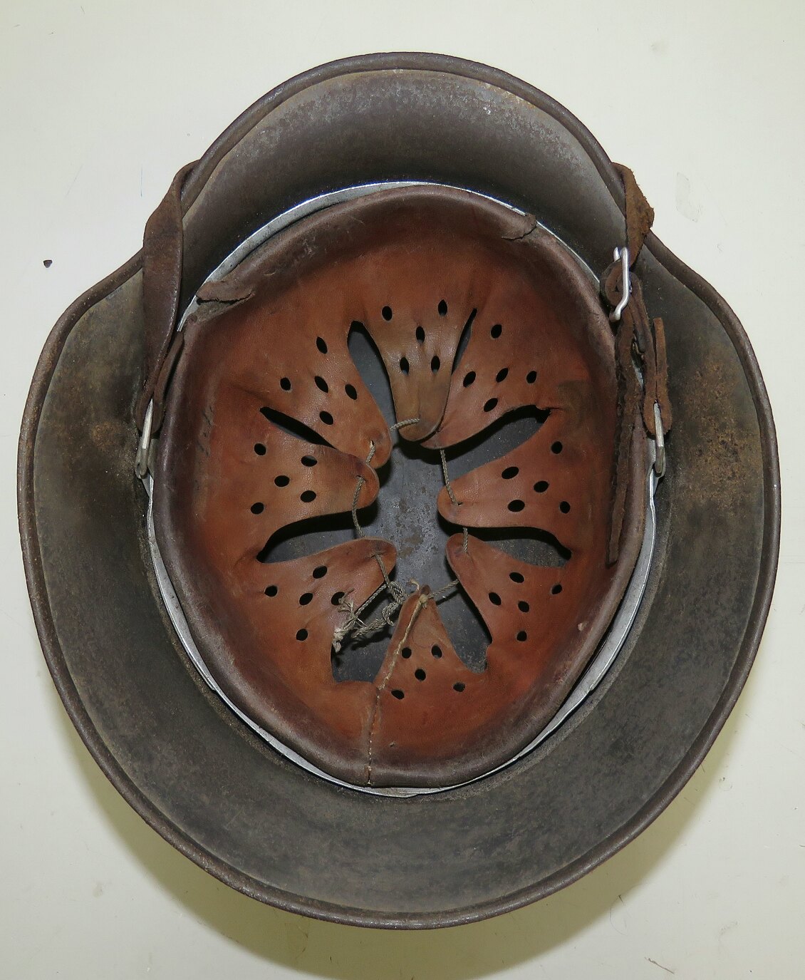 DAK Camo Luftwaffe German M35 ET 64 helmet