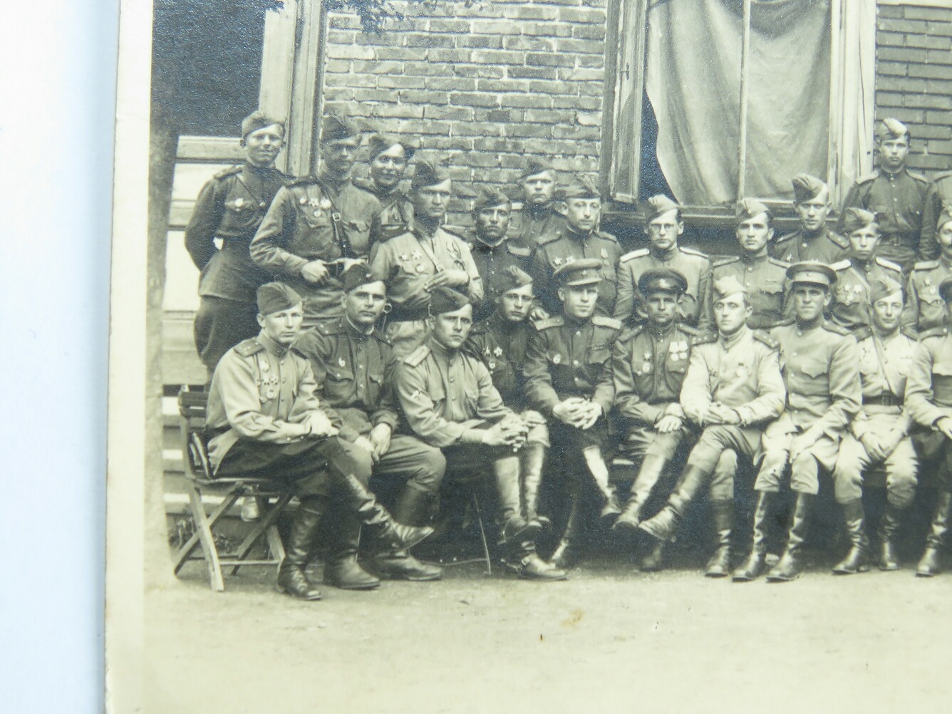 Photo of the command staff of the N-division