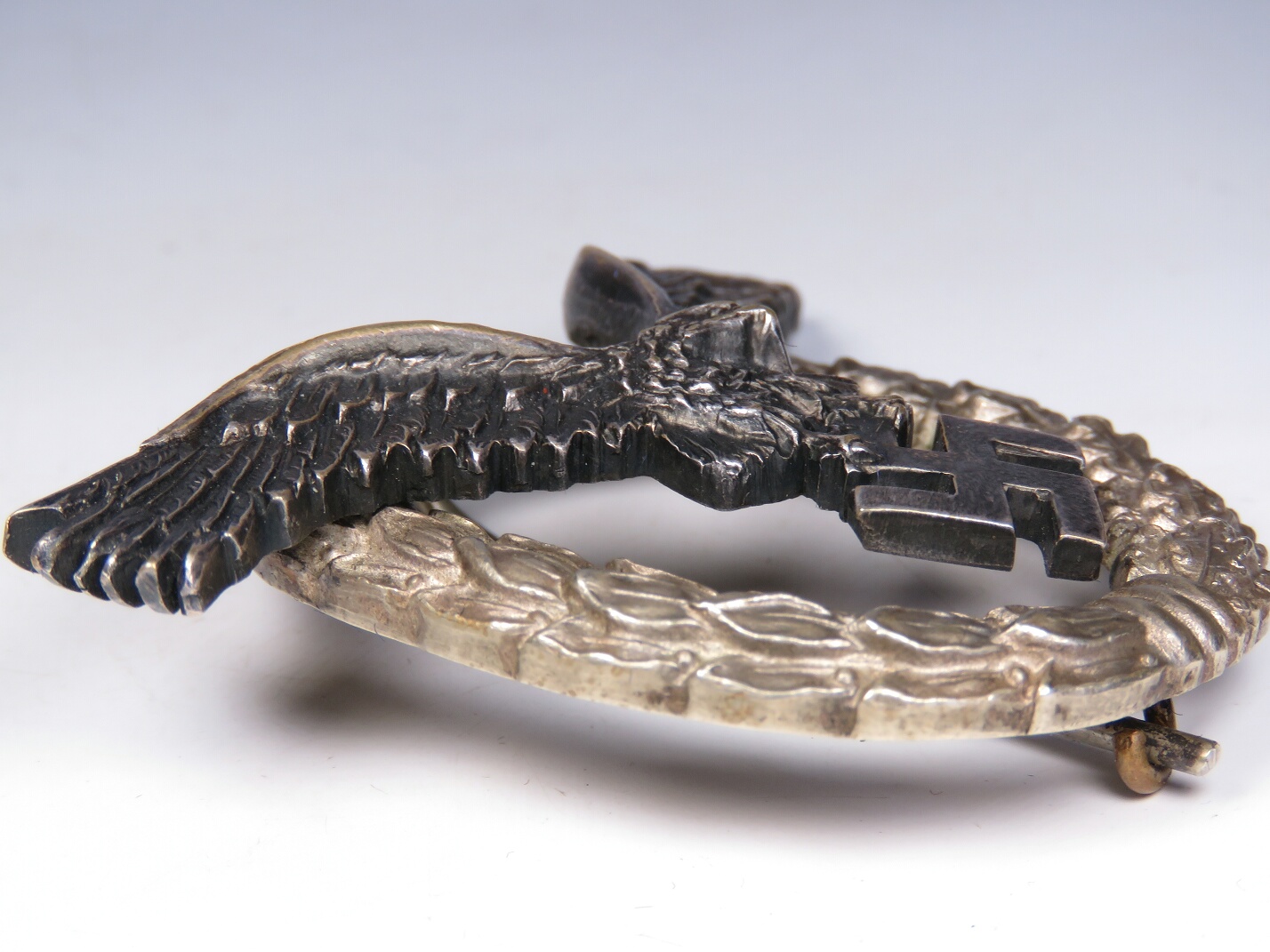 Luftwaffe Pilot Badge in Case, C. E. Juncker