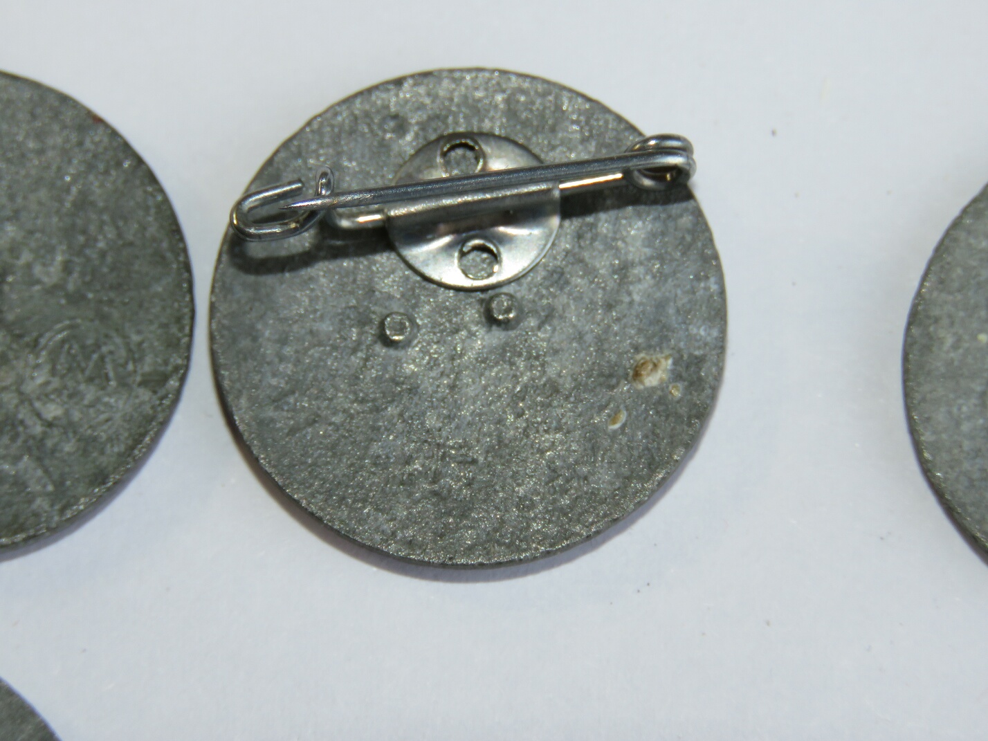 Set of 5 NSDAP badges with RZM M1/92 marking, demonstrating the ...