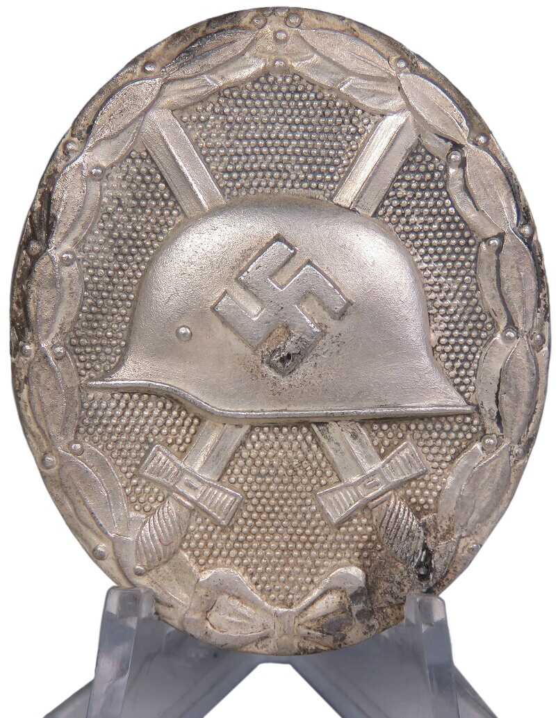Wound Badge in Silver, Marked L/14