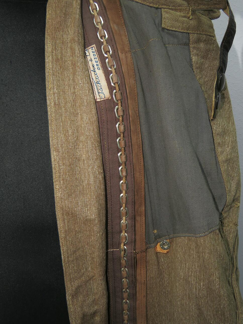 Luftwaffe Flight Suit Bekleidungsfabrik Habelt, Carlsheim, Württemberg 1941