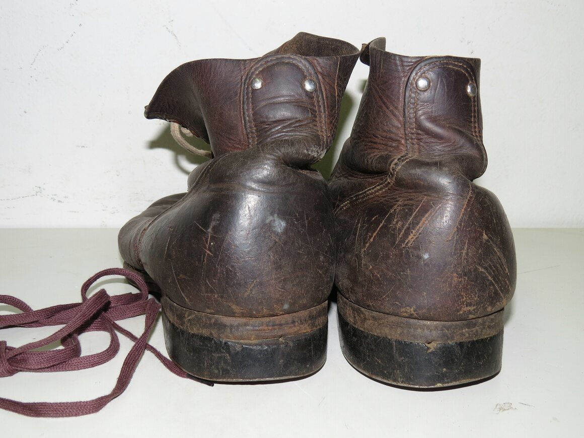 Soviet WW2 issue lend lease leather boots- Boots & Shoes