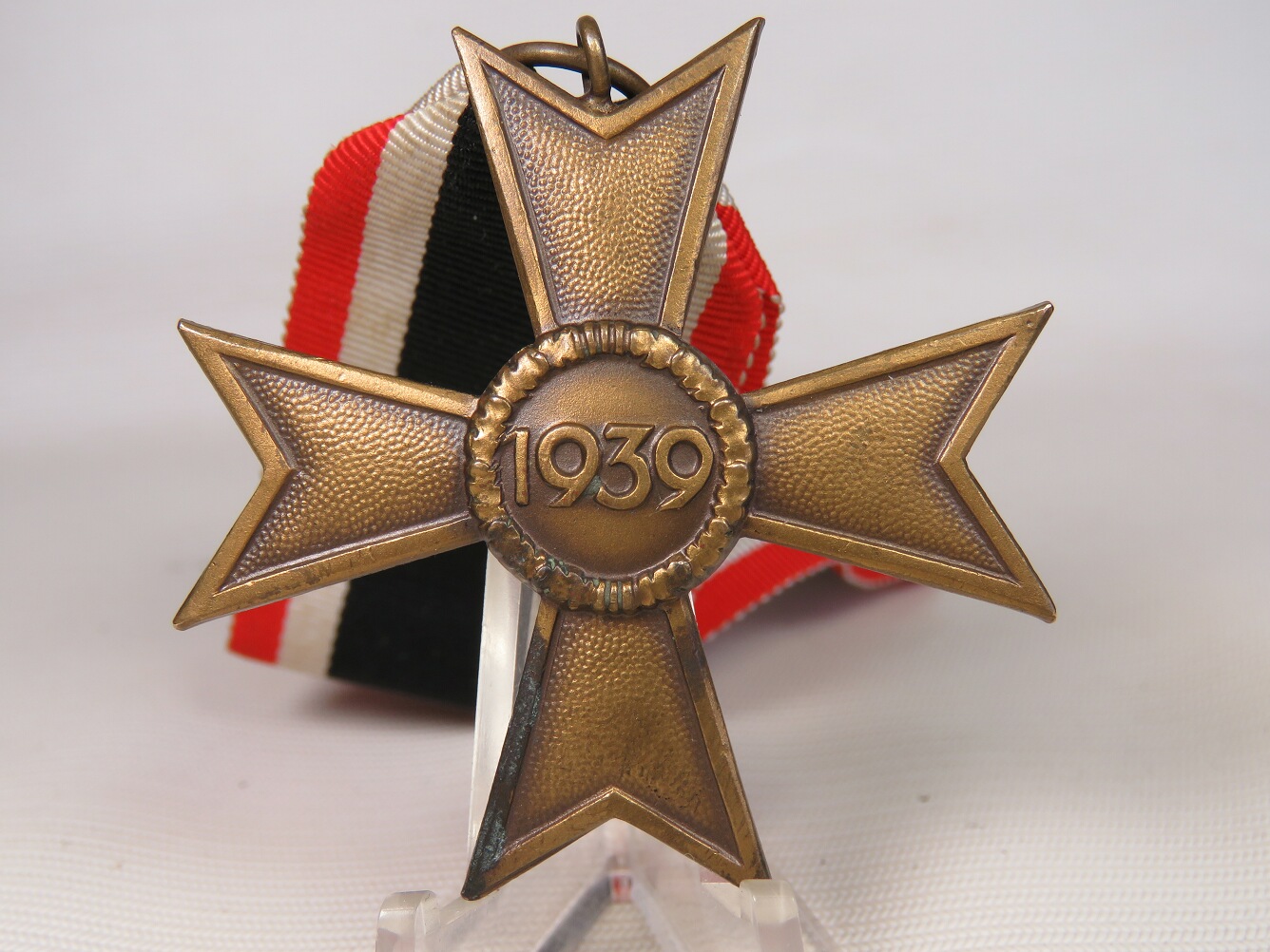 KVK II 1939 War merit cross with swords. Bronzed brass
