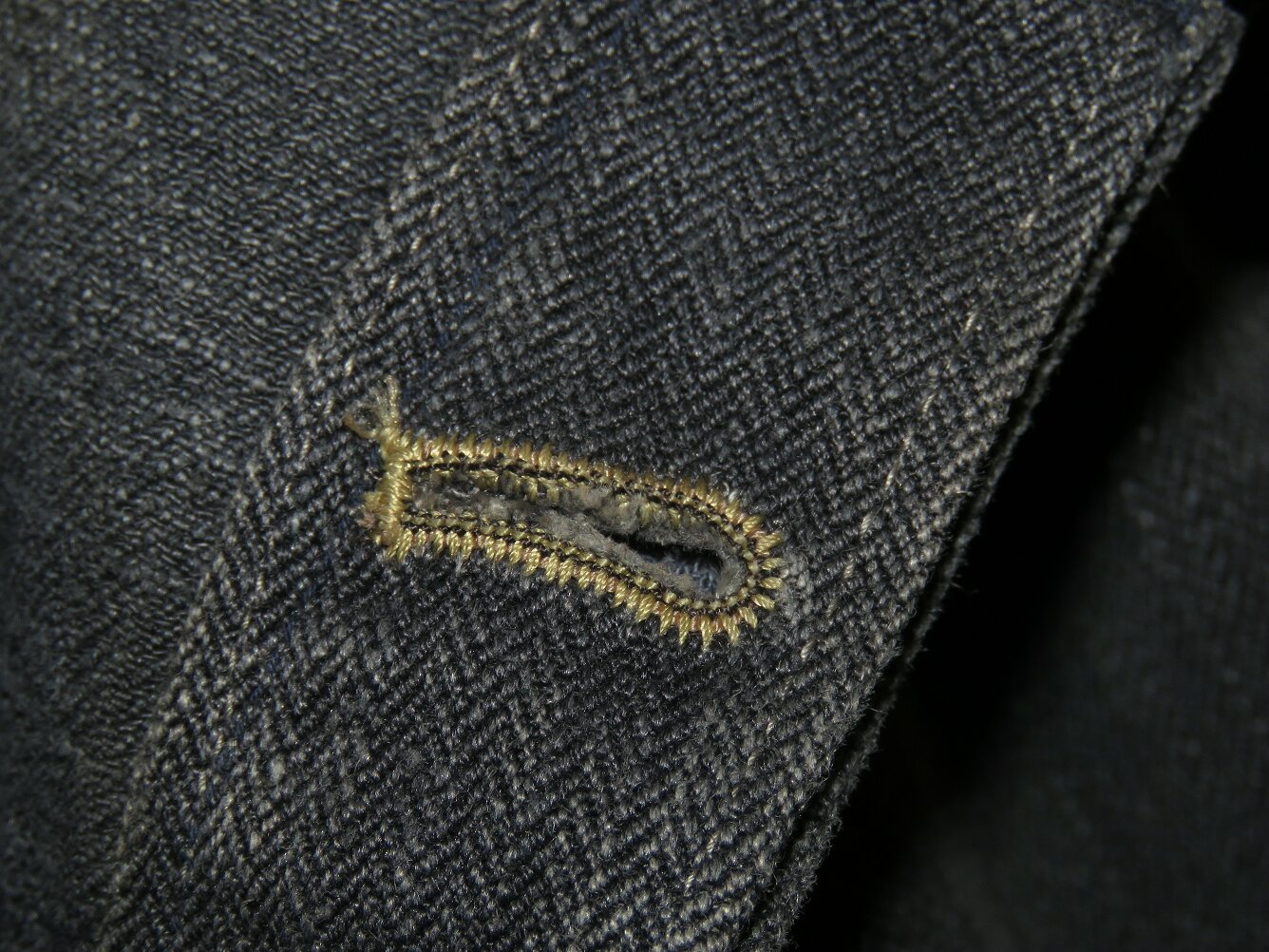 Luftwaffe blue-grey Drillich HBT tropical straight-legged trousers M 40