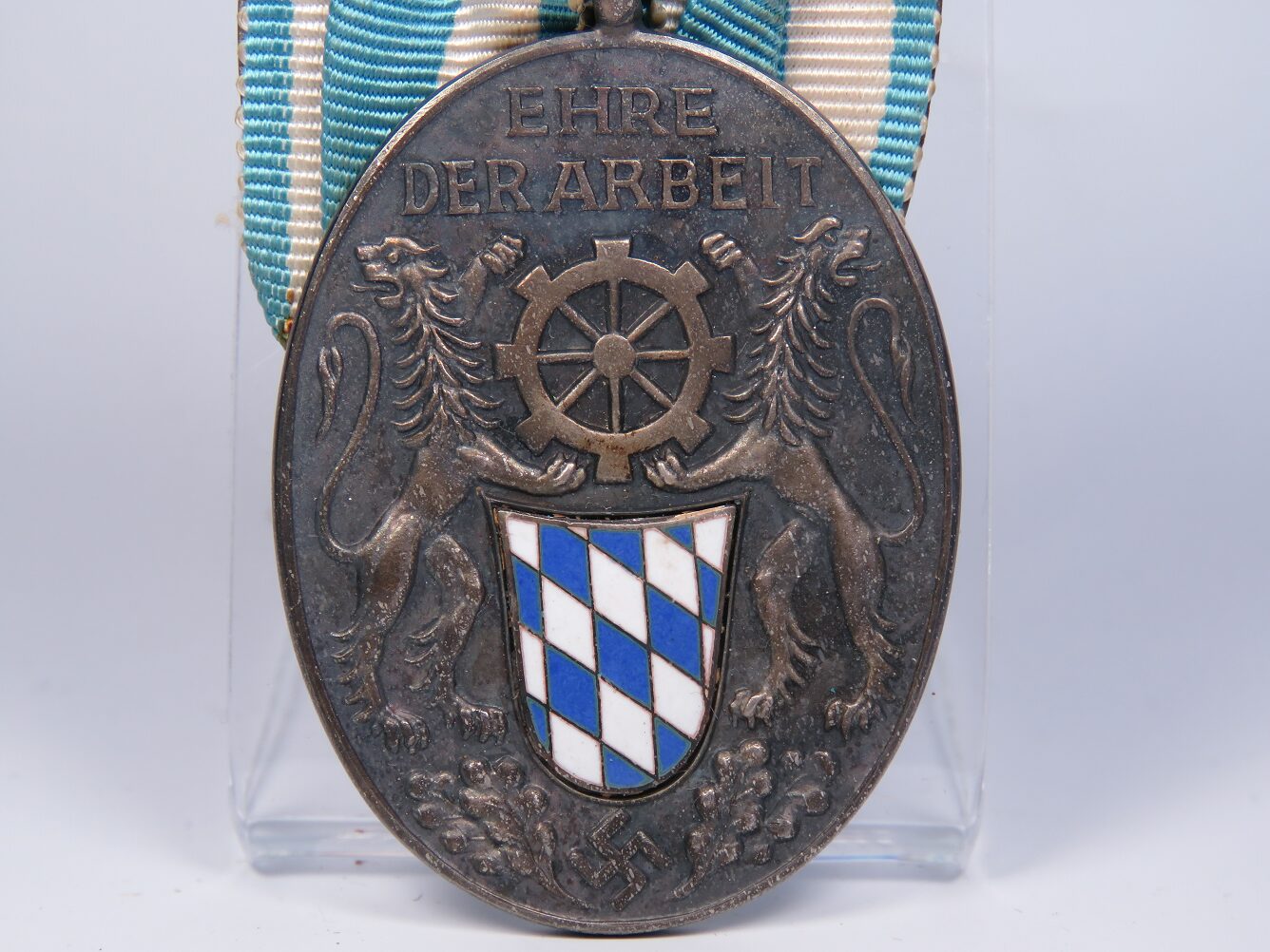 3rd Reich Bavarian Industrial Faithful Service Medal in its Case ...