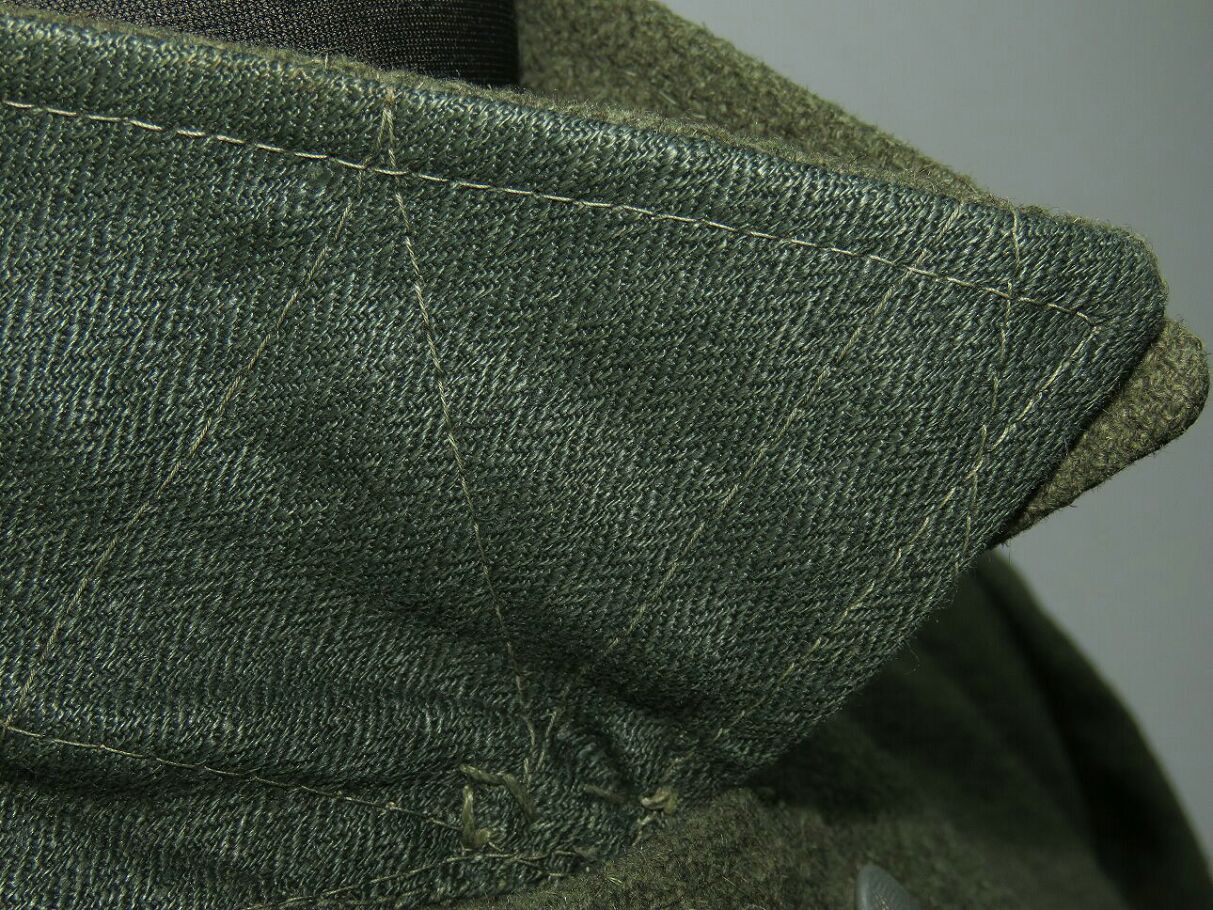 M 1942 Waffen-SS tunic. Beute wool, 1944 depot