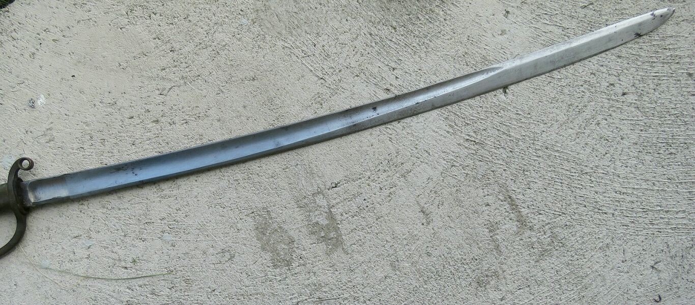 Dragoon Soldier’s Saber Model 1881 with Bayonet, Zlatoust, 1911