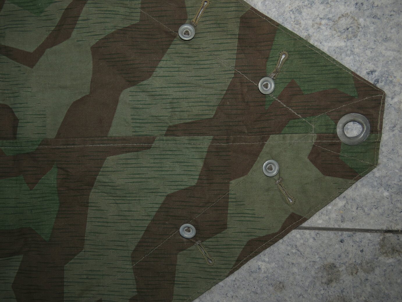 Wehrmacht shelter quarter, splinter camouflage Rb Nr