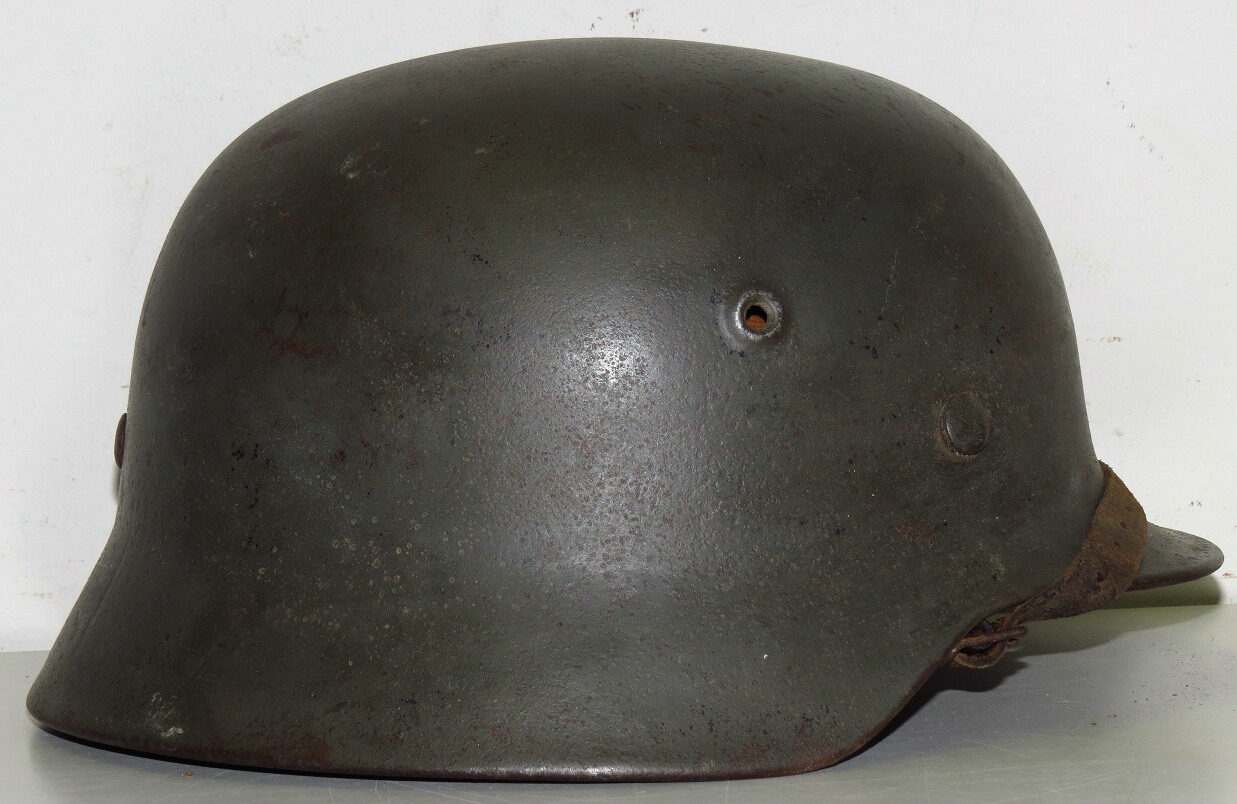 German helmet M 40 ET 66 single decal Wehrmacht Heer- Heer, Kriegsmarine
