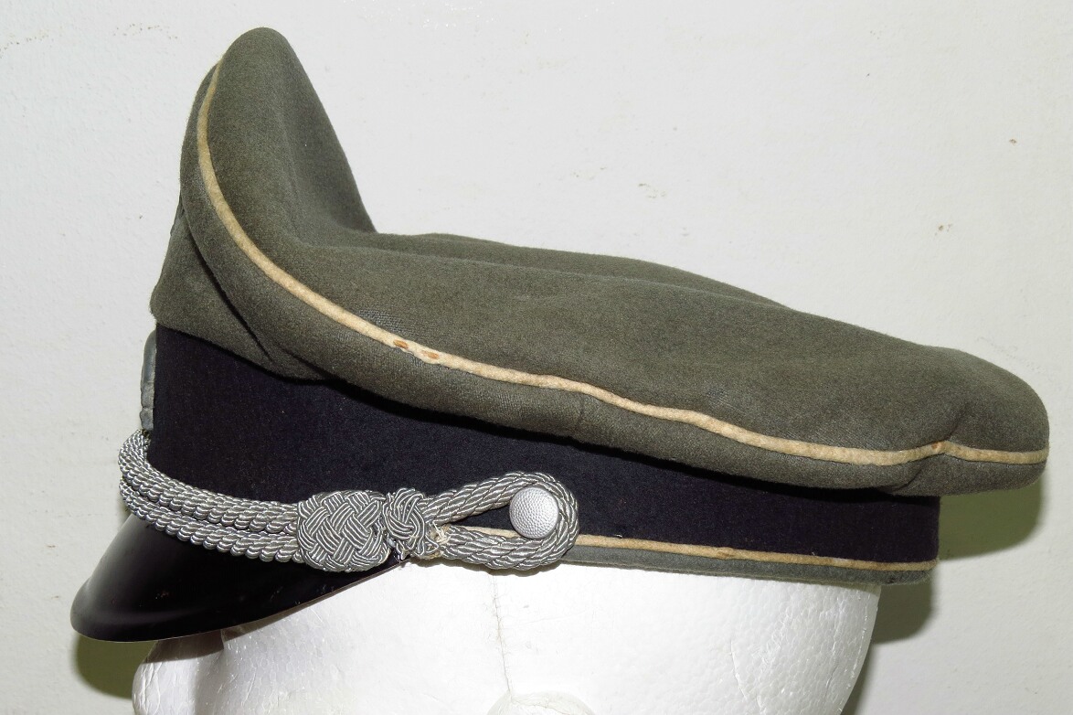 Kleiderkasse Waffen SS visor hat for enlisted man- Visor Hats
