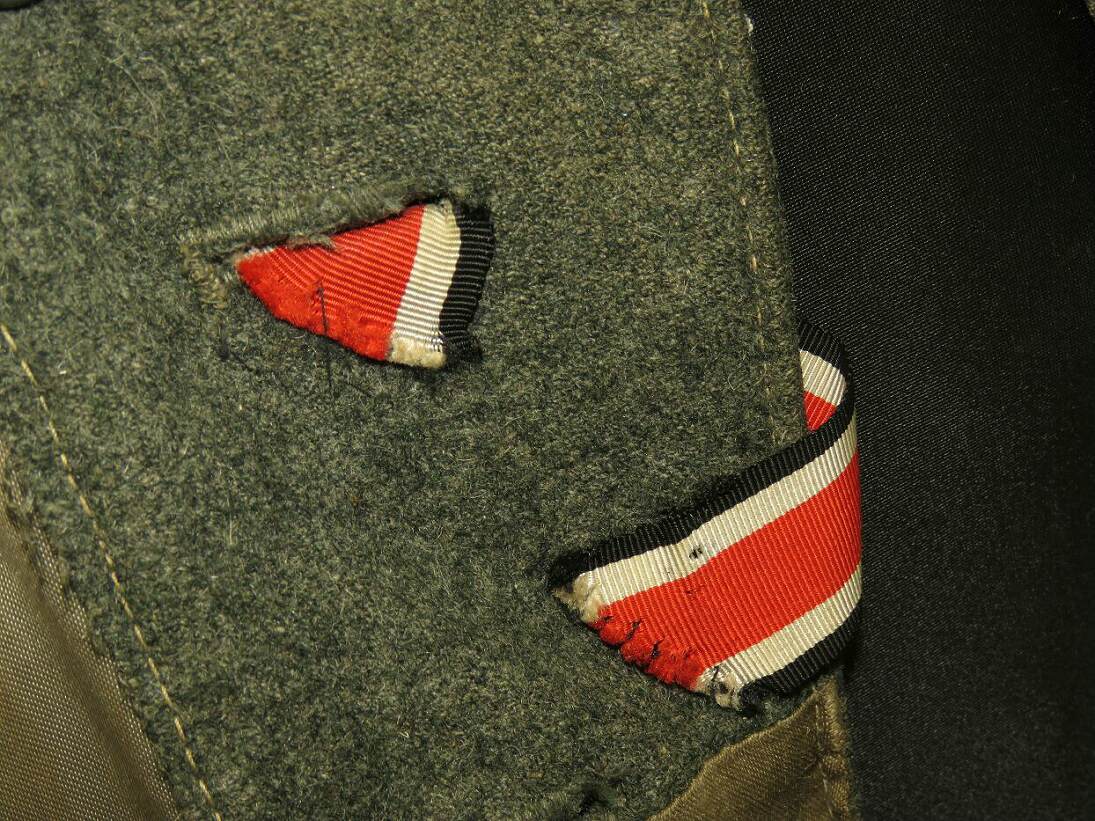 German Wehrmacht combat tunic M 43. Italian wool made- Heer