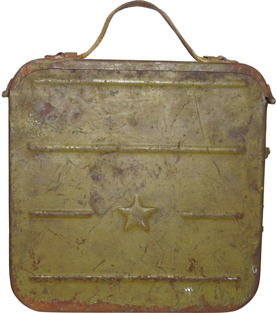 WW2 Soviet Russian metal Ammo box.- Grenades & Ammo Related