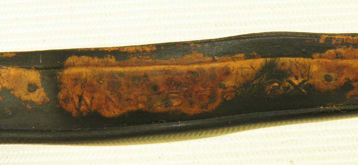 WW2 German Rubber Ring-Holder, rare!- Helmet parts