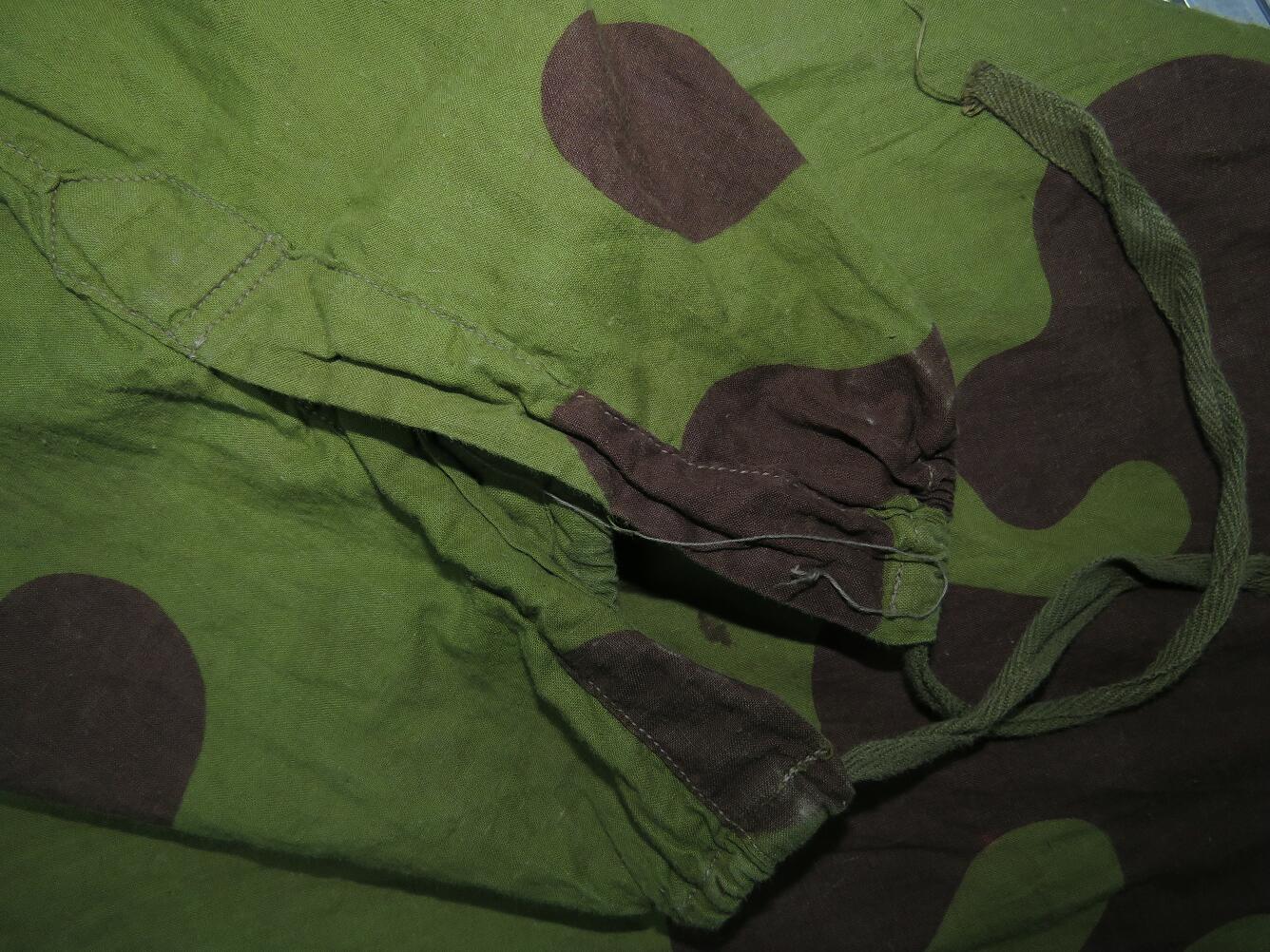 Set of camouflage suit of the Red Army "Amoeba". Summer daytime colours