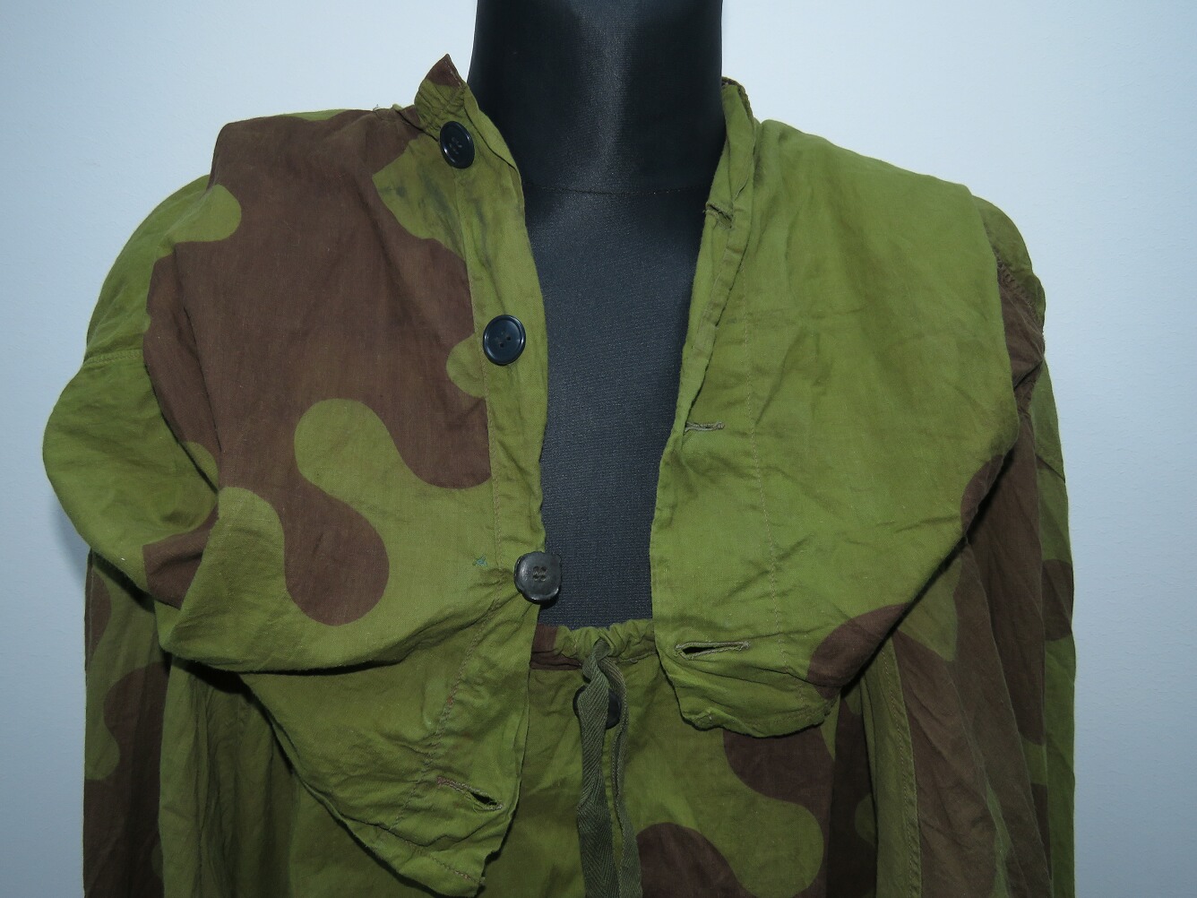 Set of camouflage suit of the Red Army "Amoeba". Summer daytime colours