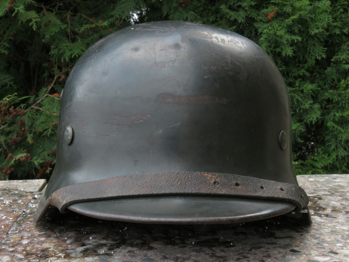 SD Wehrmacht steel helmet m35 NS64/5861 complete
