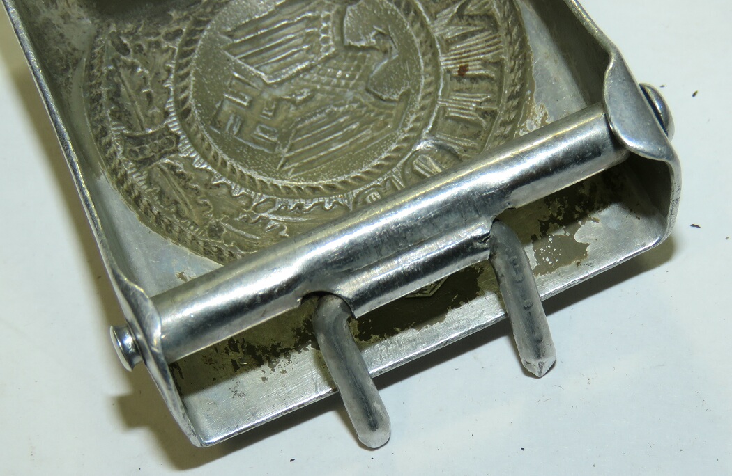 Aluminium Wehrmachts-Koppelschloss R.S. & S. Richard Sieper & Sohn