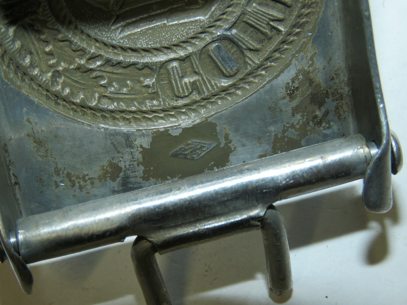 Aluminum Wehrmacht buckle R.S. & S. Richard Sieper & Sohn