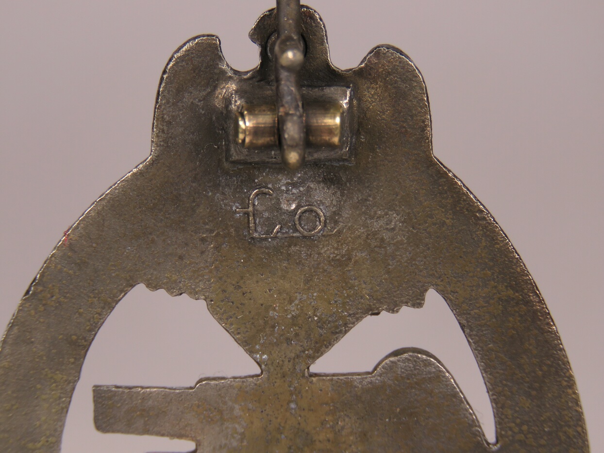 Panzerkampfabzeichen in Bronze - F Orth