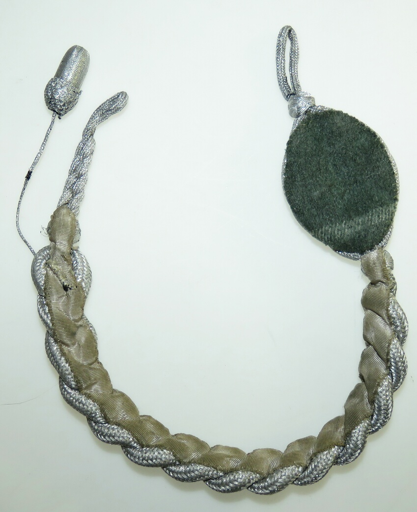 Second grade Wehrmacht aiguillette for precise rifle shooting
