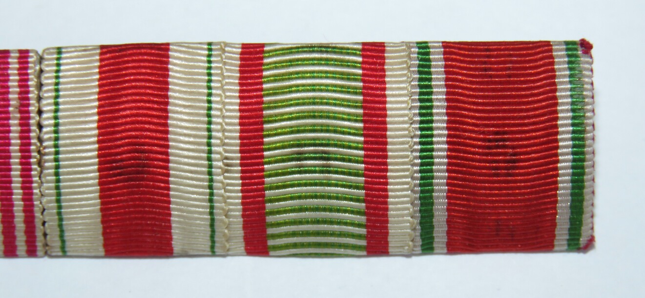 Medal bar of an Austro-Hungarian World War I officer