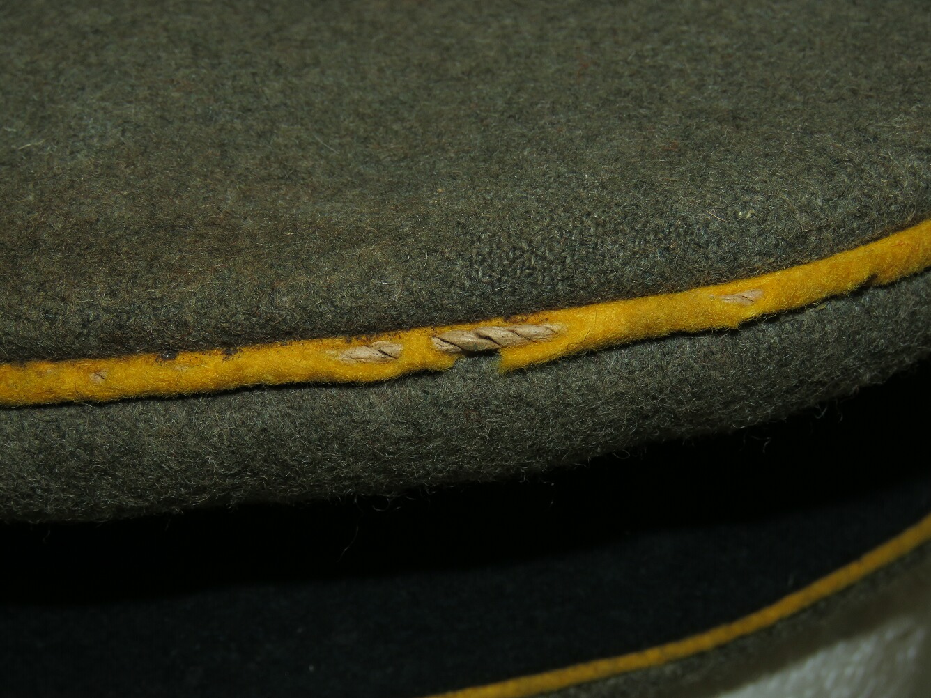 Officer’s Panzer Reconnaissance Visor Cap, Wehrmacht