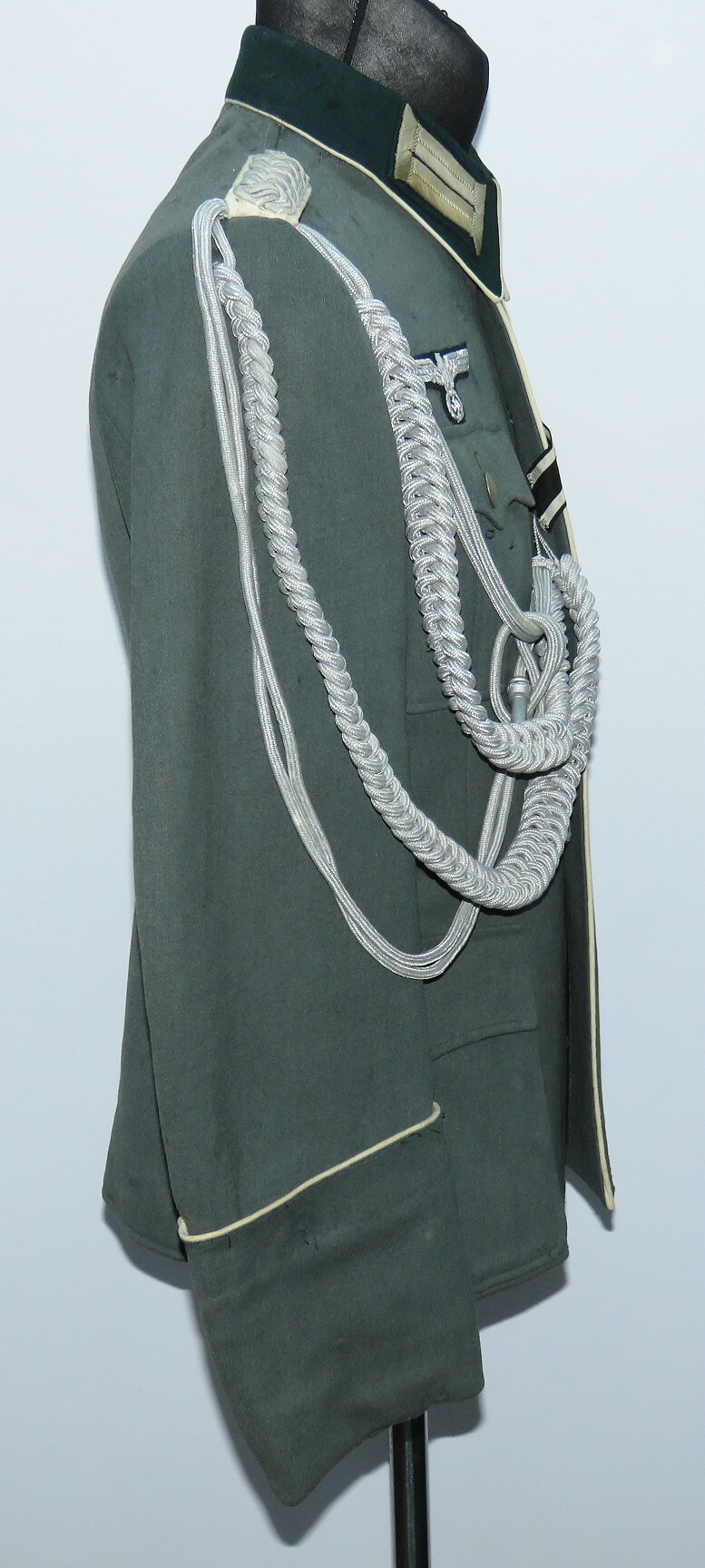Waffenrock of a Wehrmacht Infantry Major with Adjutant’s Aiguillette