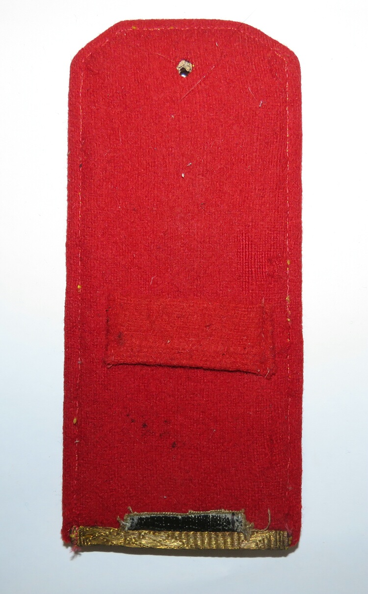 Experimental Red Army lieutenant-general tank troops shoulder board