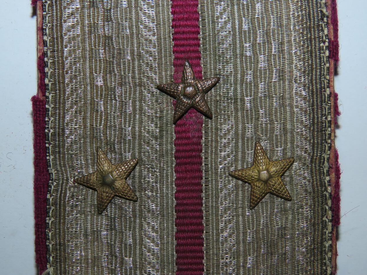 RKVMF Navy intendant service captain shoulder board