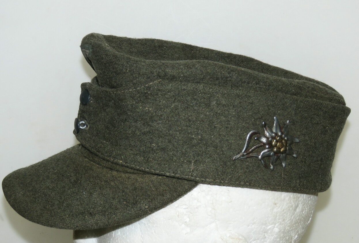 Wehrmacht Bergmütze mountain troops cap