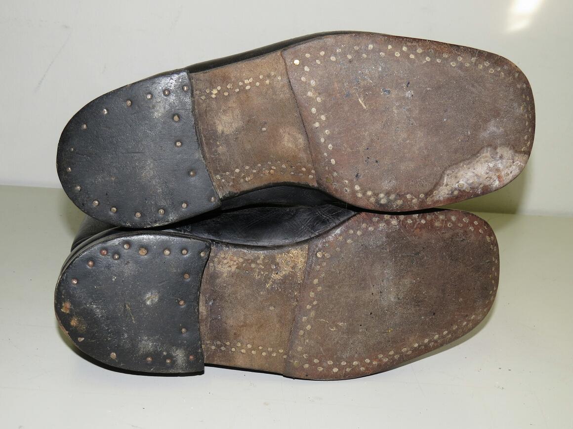 Long black boots for Red Army command personnel- Boots & Shoes