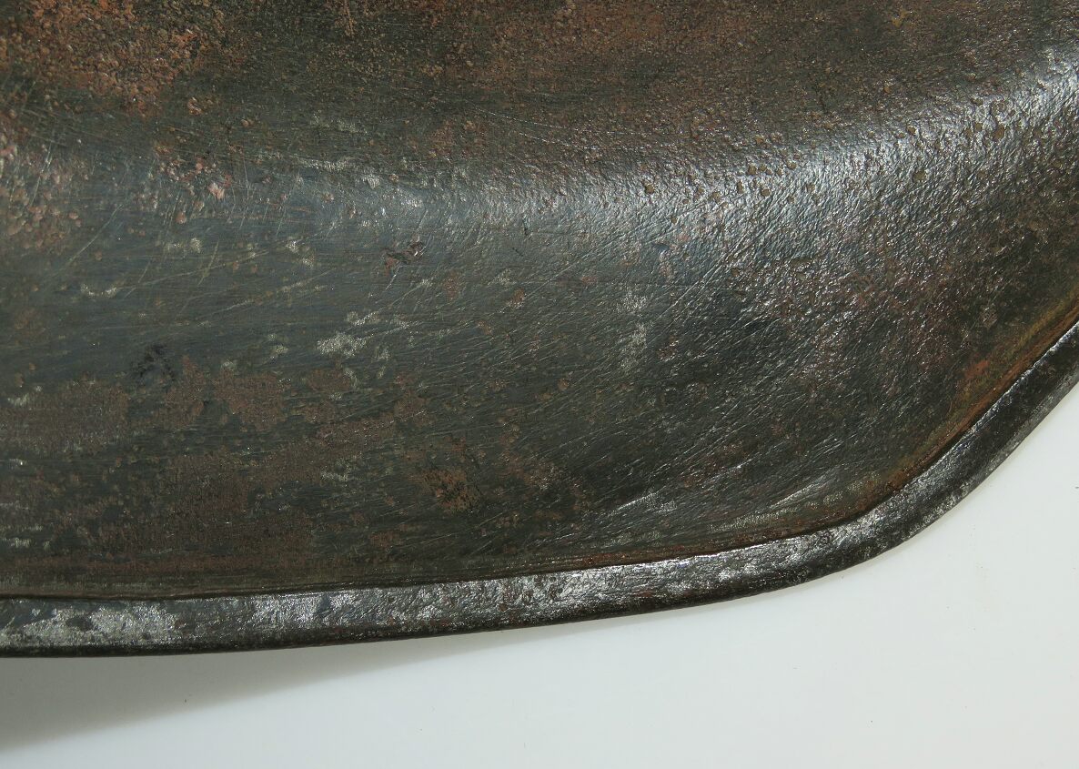 Wehrmacht steel helmet M40 in winter camouflage ET 62