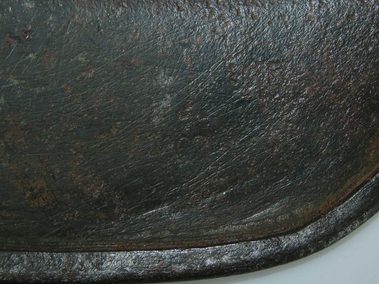Wehrmacht steel helmet M40 in winter camouflage ET 62