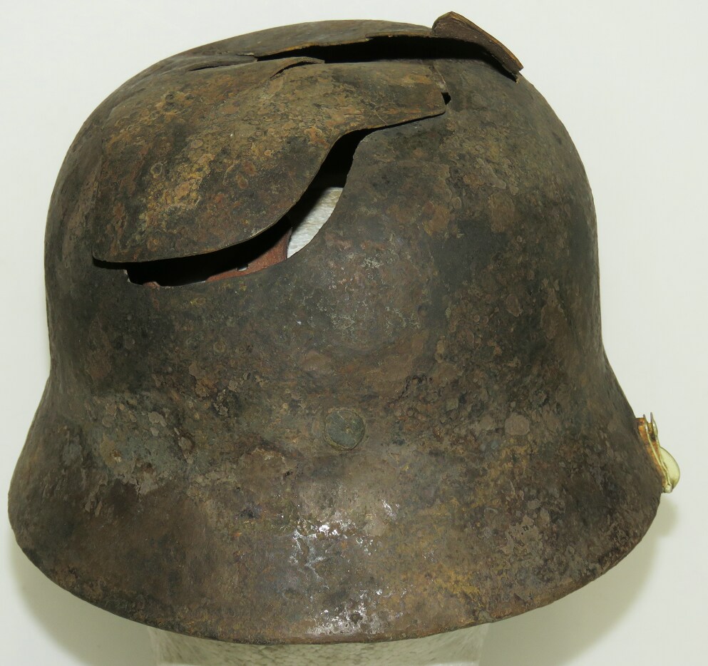 German M35 SS- VThelmet by Quist, size 66