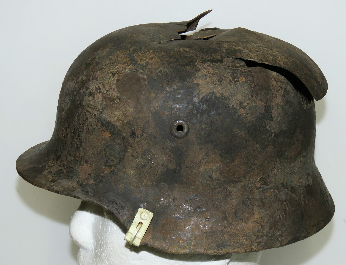 German M35 SS- VThelmet by Quist, size 66