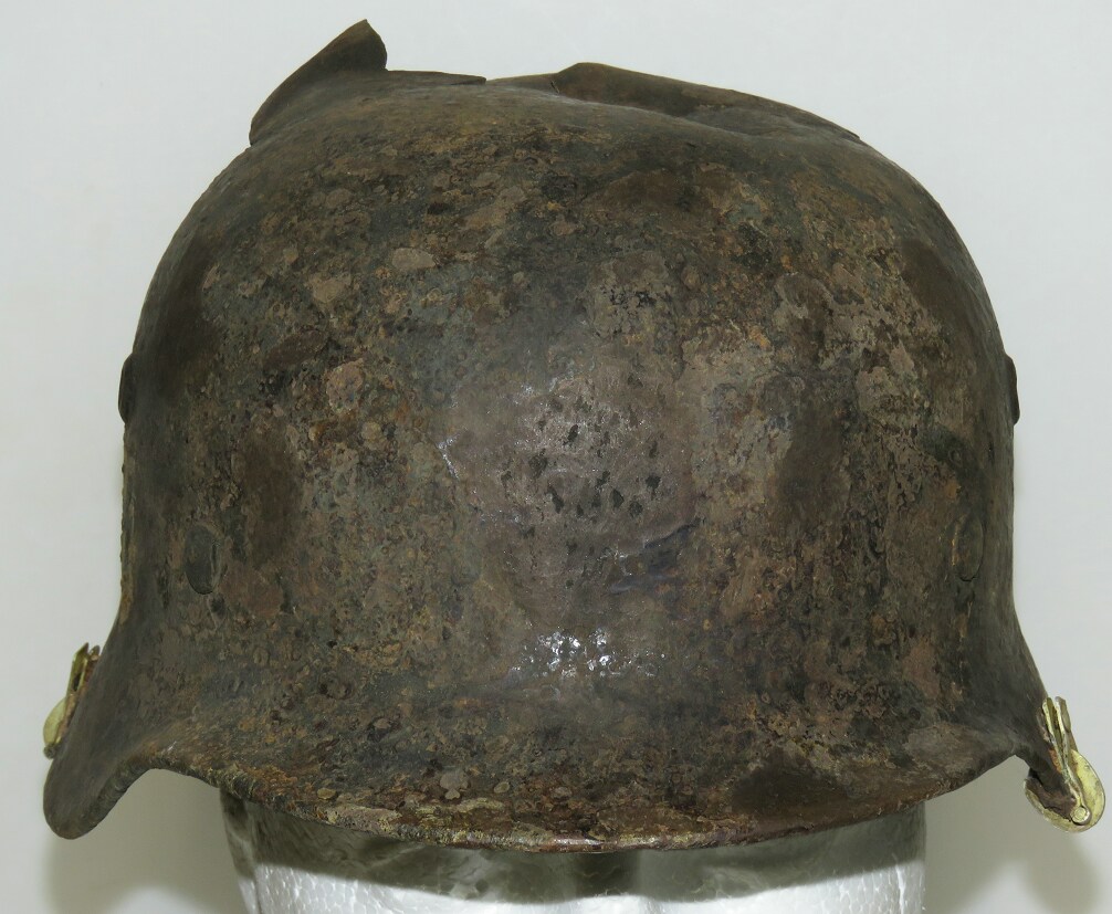 German M35 SS- VThelmet by Quist, size 66