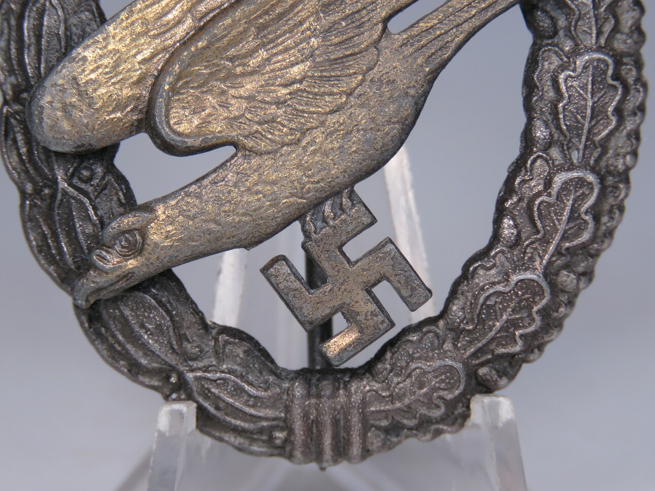 Luftwaffe Paratrooper Badge by Assmann A, zinc