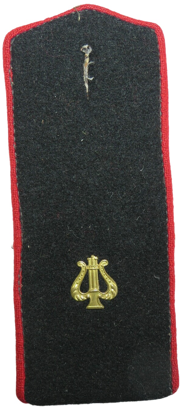 RKKA musician’s shoulder board, artillery or tank units
