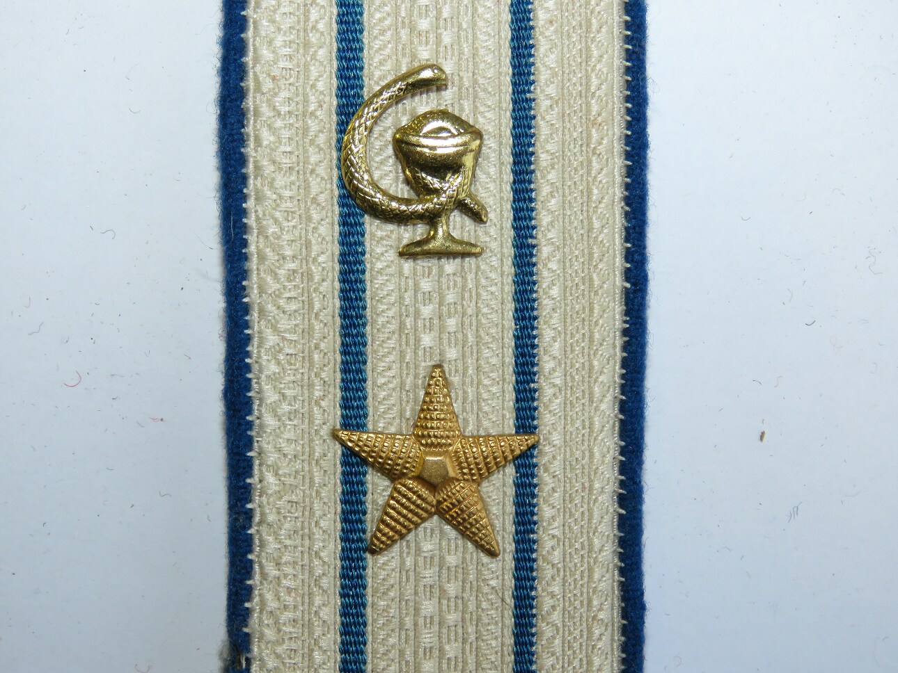 Shoulder board of Military Doctor 2nd Class, NKVD Troops