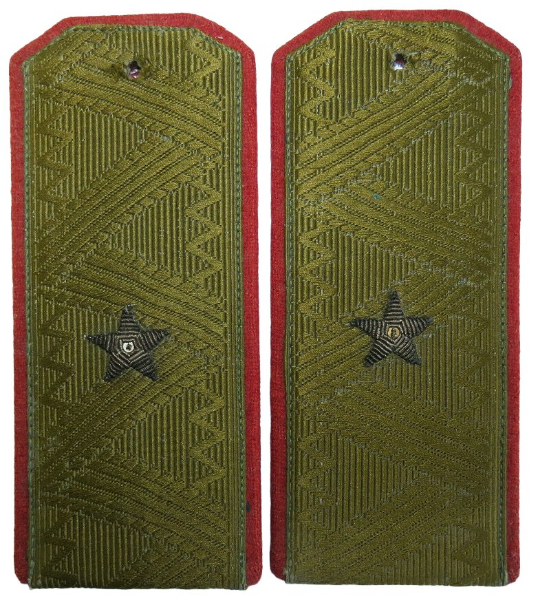 Shoulder boards of Major General, Red Army Ground Forces 1943 pattern
