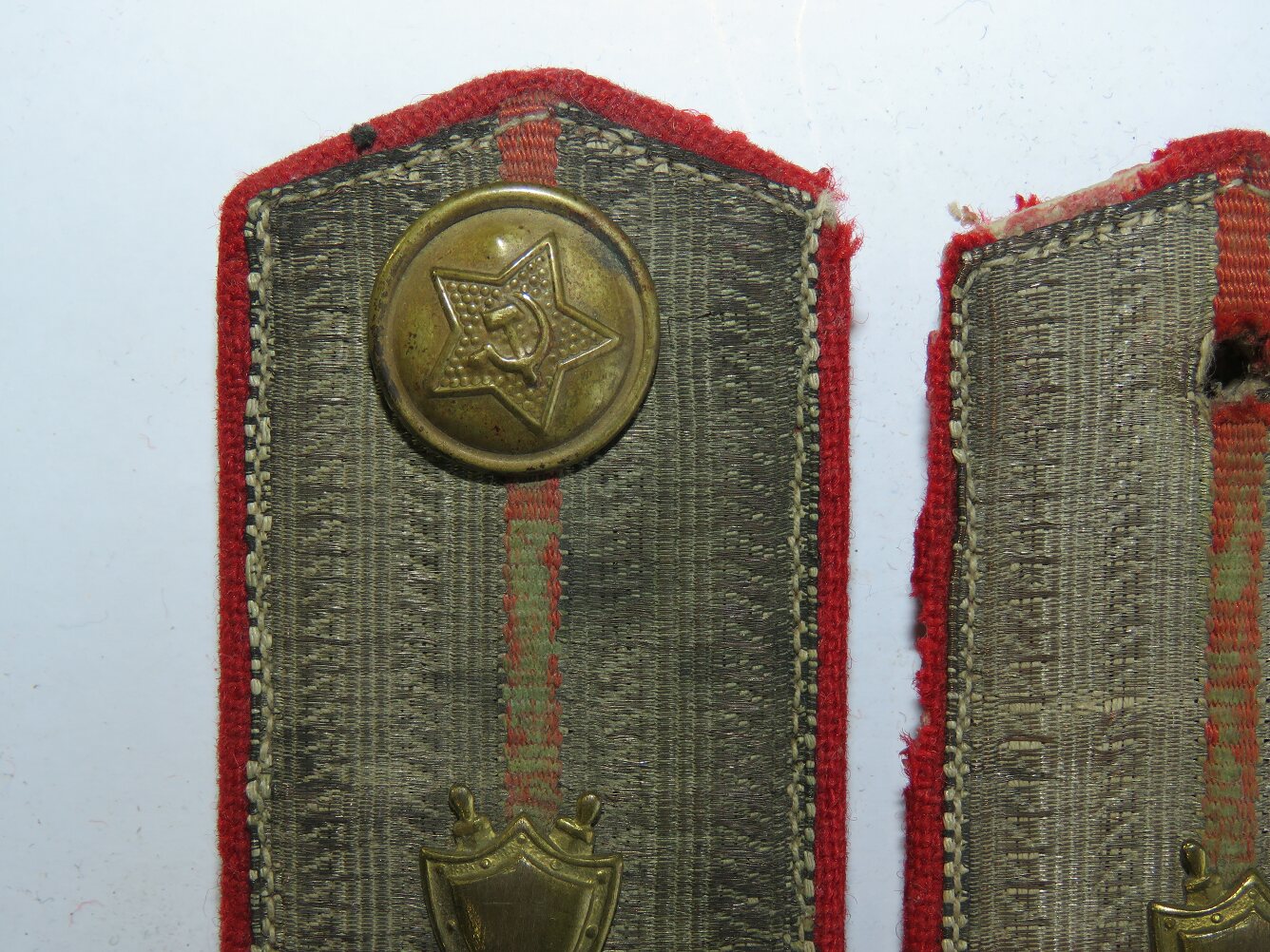 Shoulder boards of Military Jurist 1st Class, Red Army (1943 pattern)