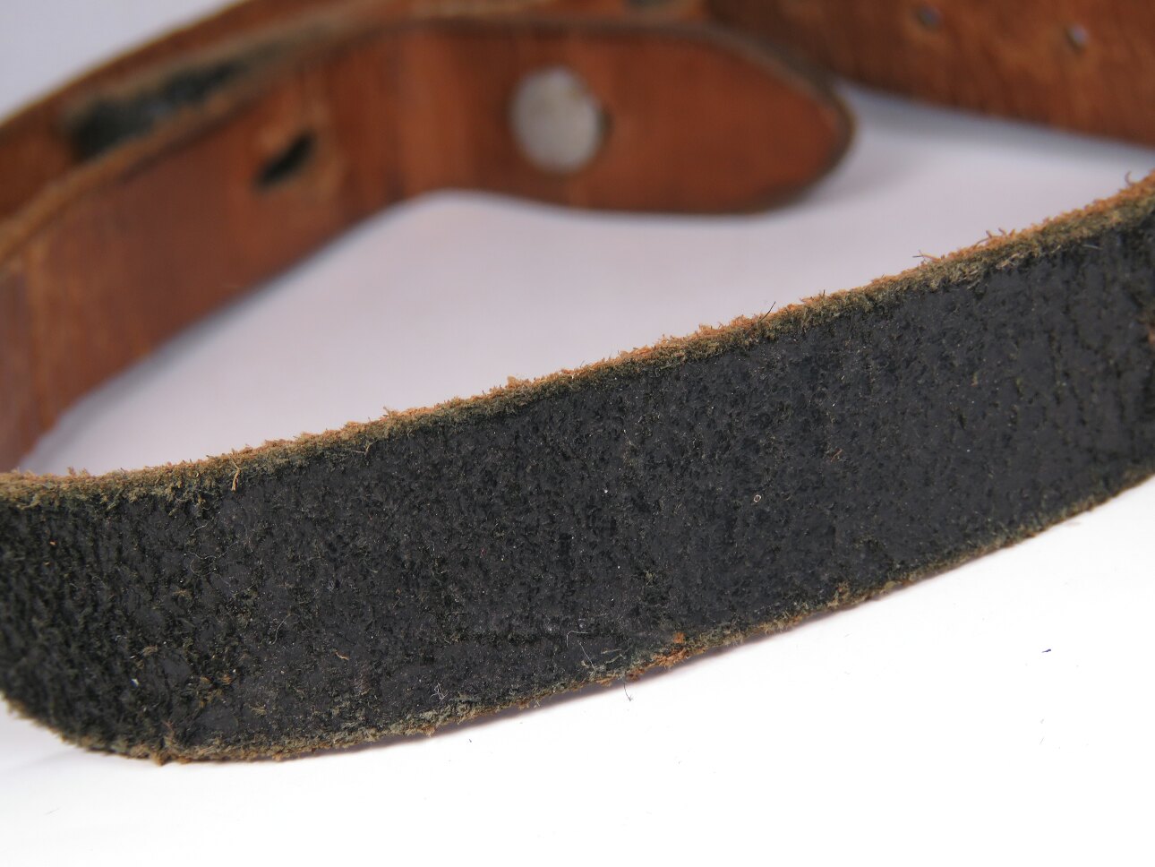 Chin strap for German helmet model 35 or 40. G. Singer Klattau 1941