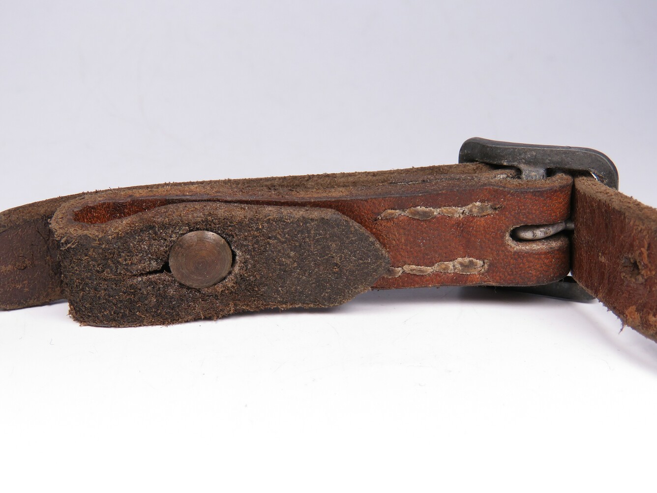 Chin strap for German helmet model 35 or 40. G. Vogel.Chemnitz 1941.