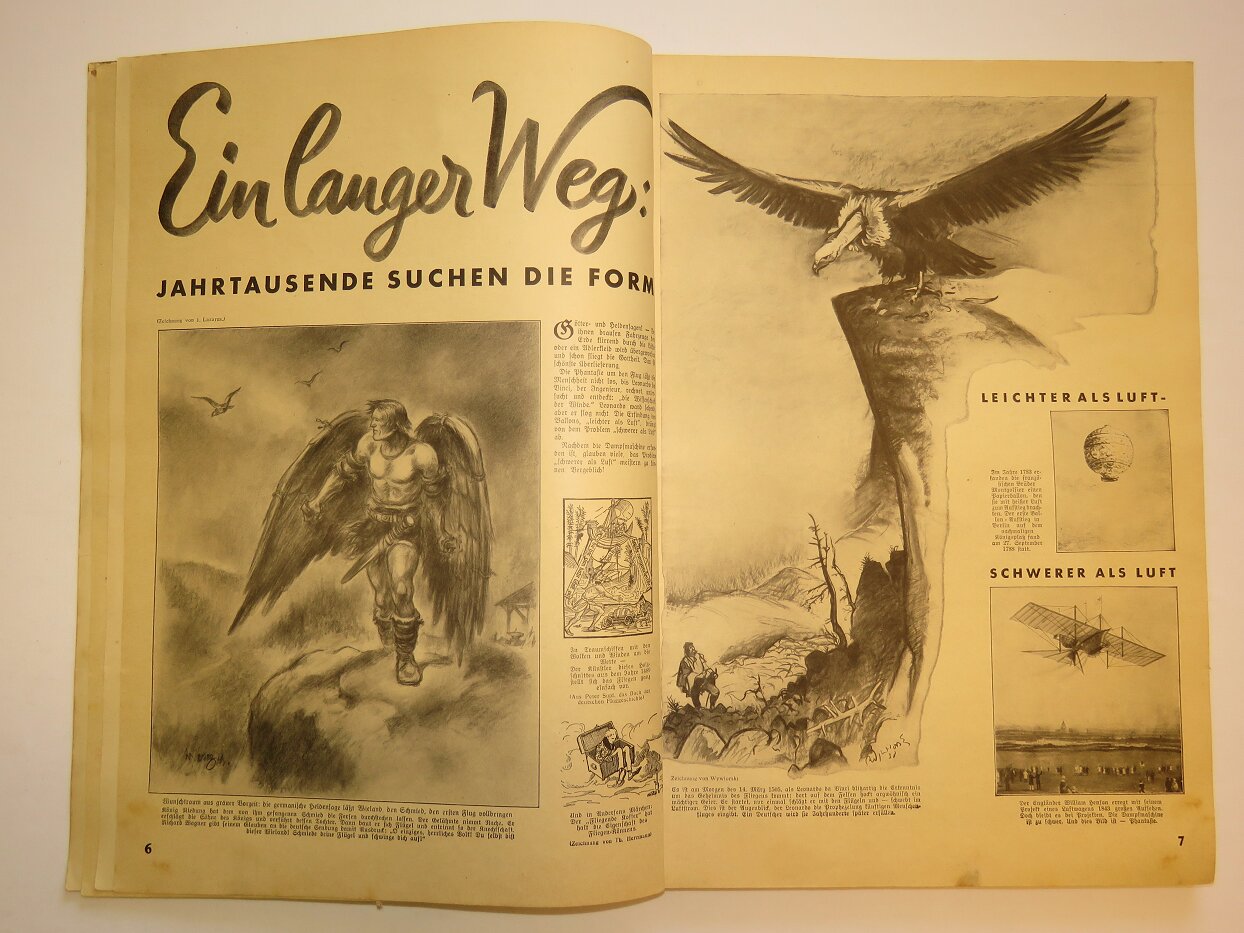 Illustrated book: The plane makes history. Special edition.