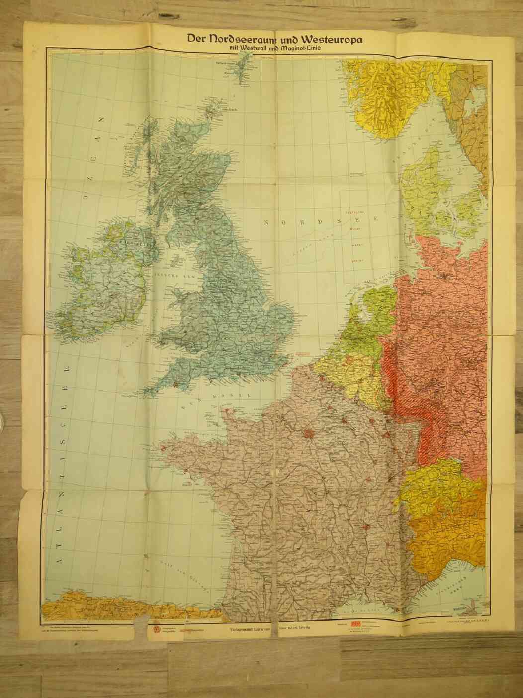 WW2 German patriotical map