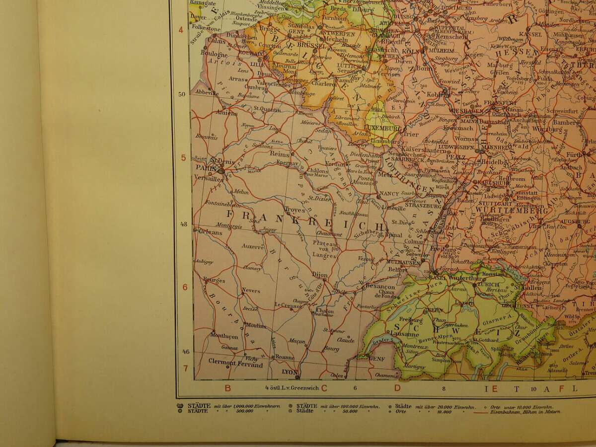 3rd Reich. World maps from 1940. Atlas zum Zeitgeschehen, 1940