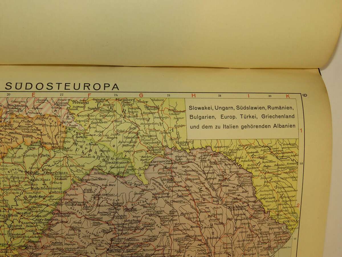 3rd Reich. World maps from 1940. Atlas zum Zeitgeschehen, 1940
