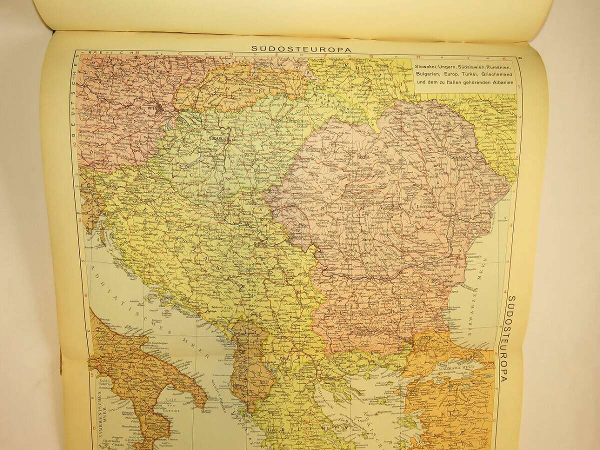 3rd Reich. World maps from 1940. Atlas zum Zeitgeschehen, 1940